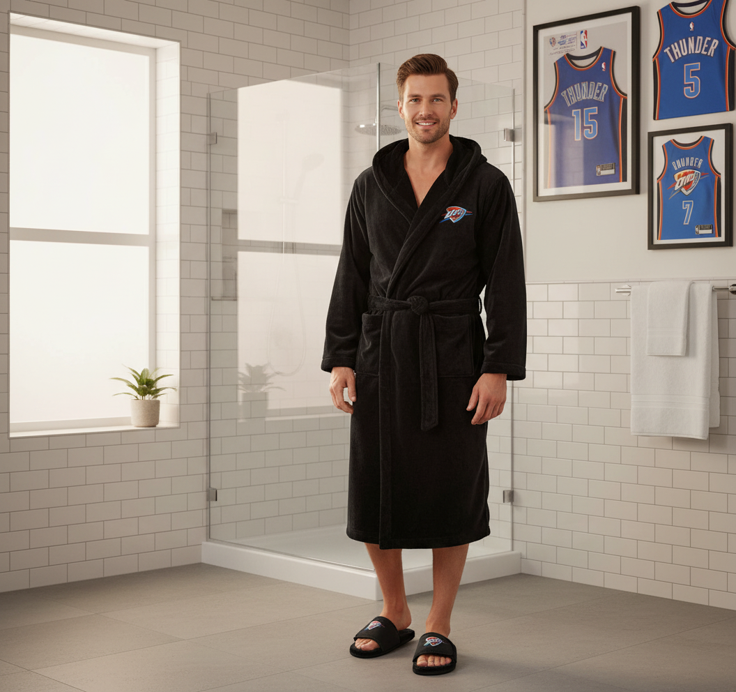 OKC Thunder Phantom Robe Slide Bundle – MB Brands Inc
