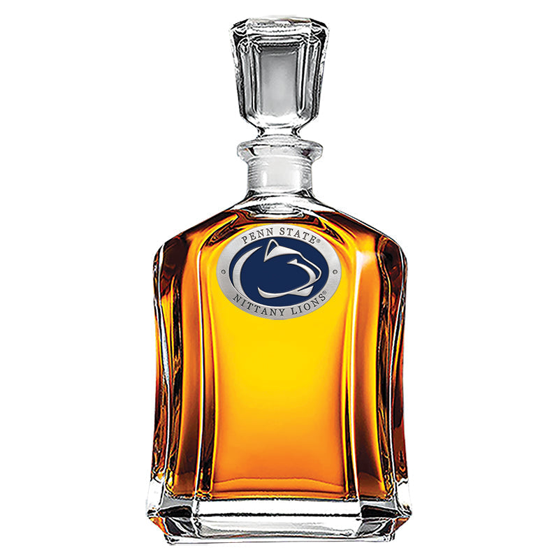 Penn State University Nittany Lions Capitol Decanter 24oz with Pewter ...