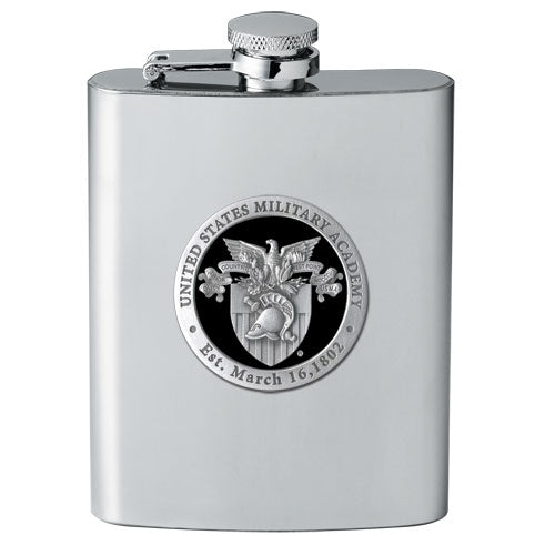 United States Military Academy Stainless Steel Flask - 8oz – MB Brands Inc