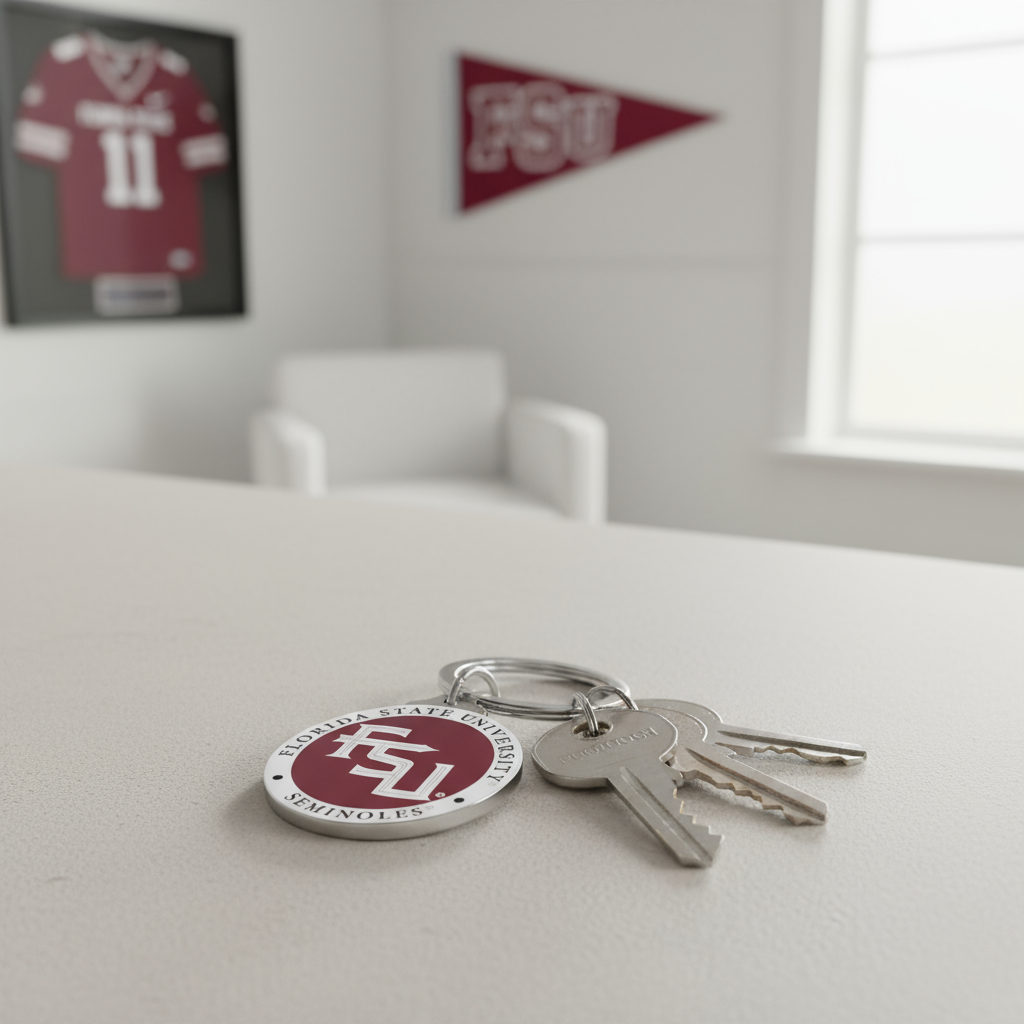 Florida State University FSU Logo Key Chain – MB Brands Inc